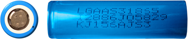 LG LGAAS31865, ICR18650S3 18650 Blue White