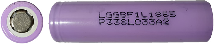 18650 Purple White